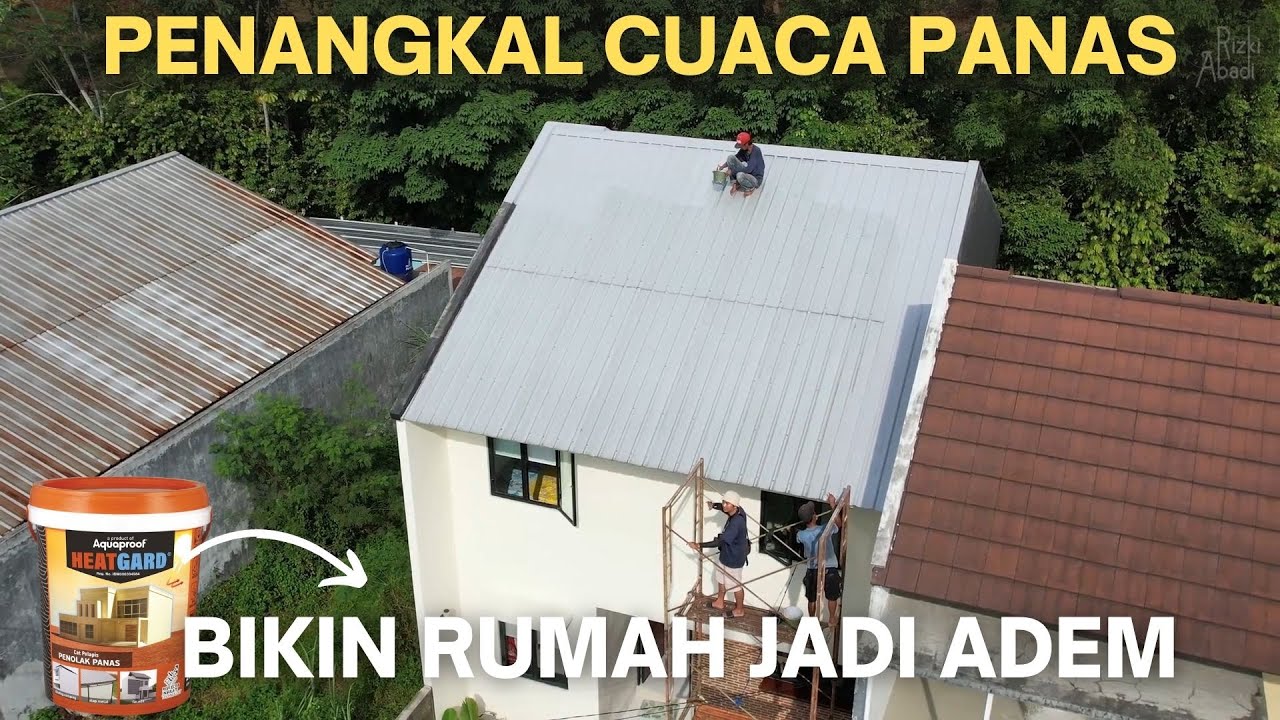 Peredam Panas Atap Rumah Heatgard by Aquaproof - YouTube