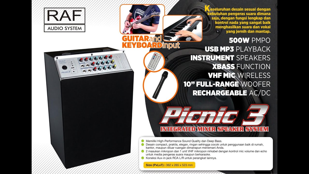 RAF PICNIC-3 Sound System Public Address - YouTube