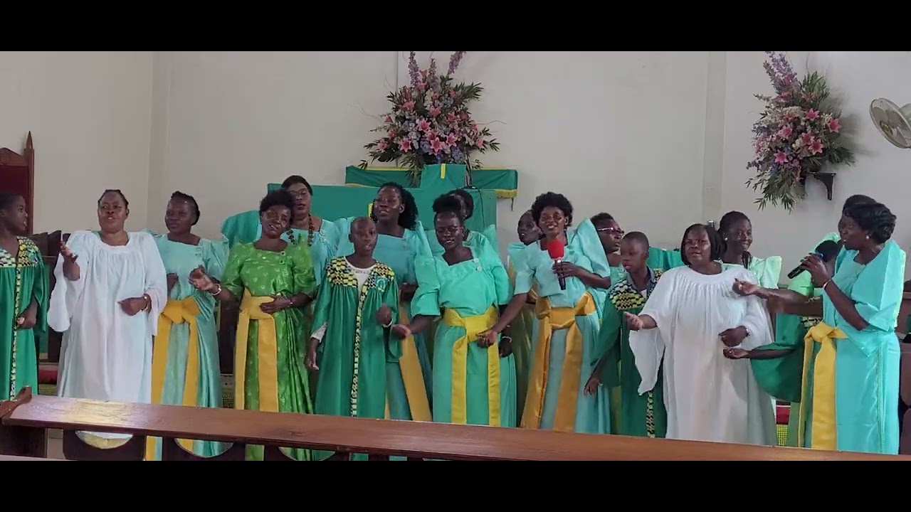 Christian Women Fellowship(CWF) presenting their composition on the ...
