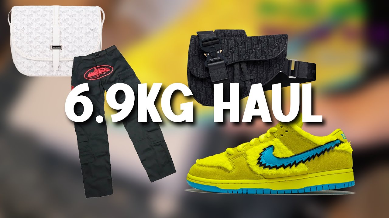 PandaBUY Haul 6.9KG (CRAZY ITEMS) tabao & weidian - YouTube