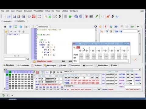 MCU 8051 IDE Tutorial - YouTube