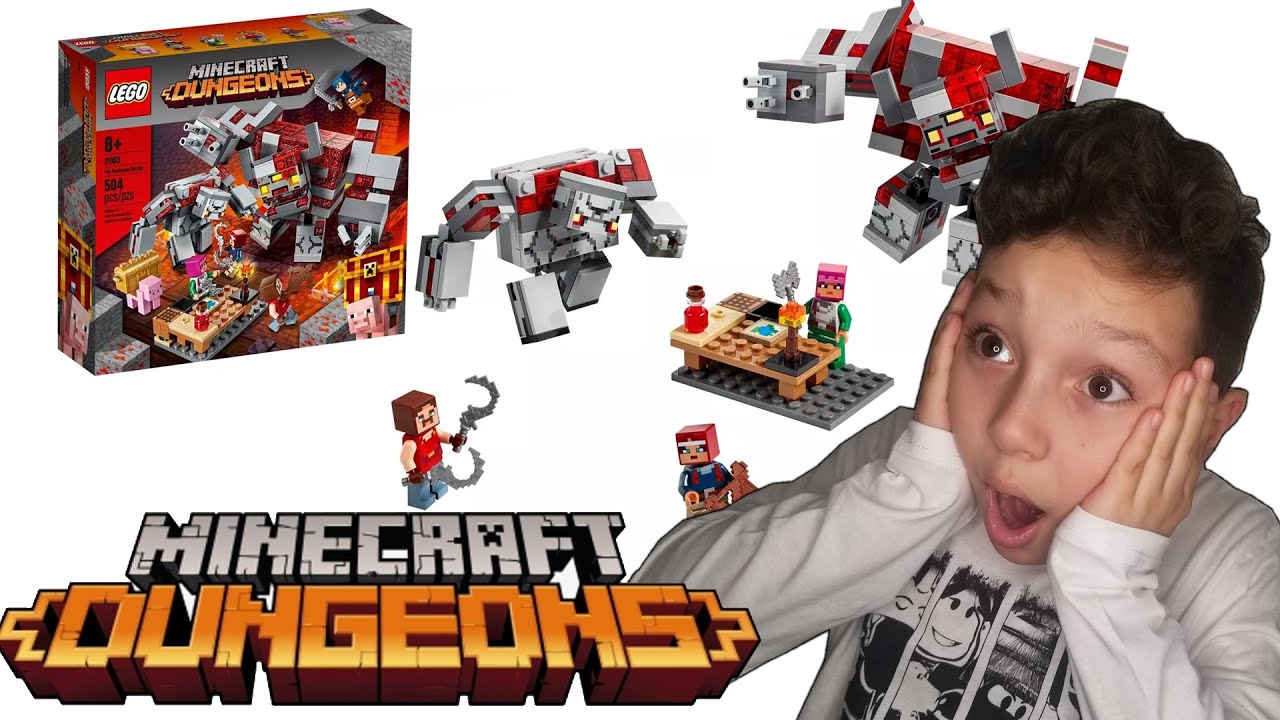 BUILD LEGO MINECRAFT DUNGEONS - YouTube