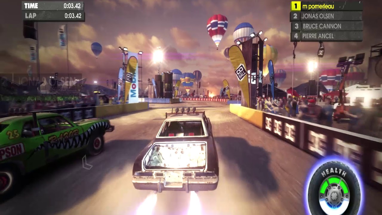 DiRT Showdown benchmark rx 580 - YouTube