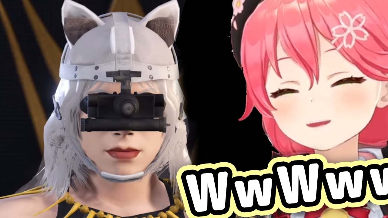 Botan's Night Vision Goggles Make Miko Laugh Non-Stop 【ENG Sub/Hololive ...