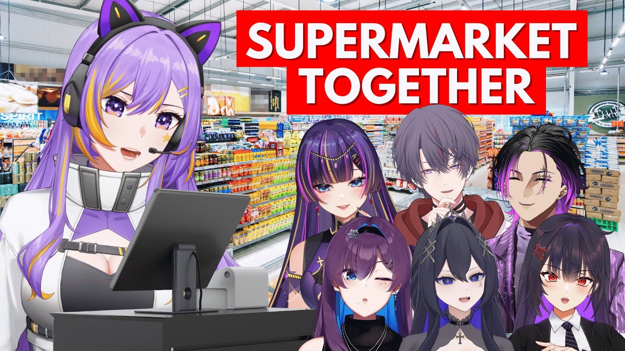 【SUPERMARKET TOGETHER】Toko Pitubir Unguuu【Galateia Vtuber ID】 - YouTube