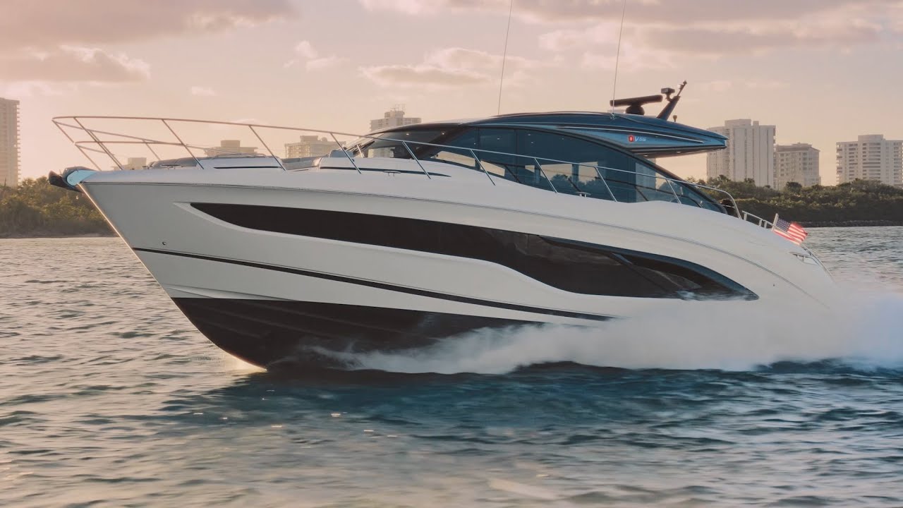 Princess V55 | 55 foot sports yacht - YouTube