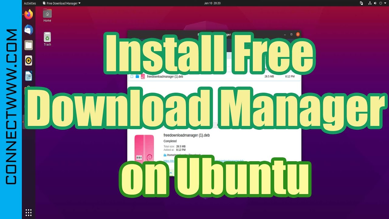 How to install Free Download Manager for Linux on Ubuntu - YouTube