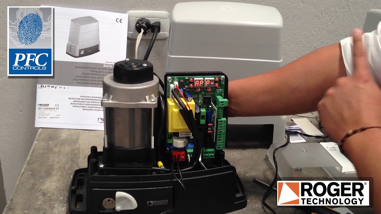 Programación Motor Roger Technology H30 6415 - YouTube