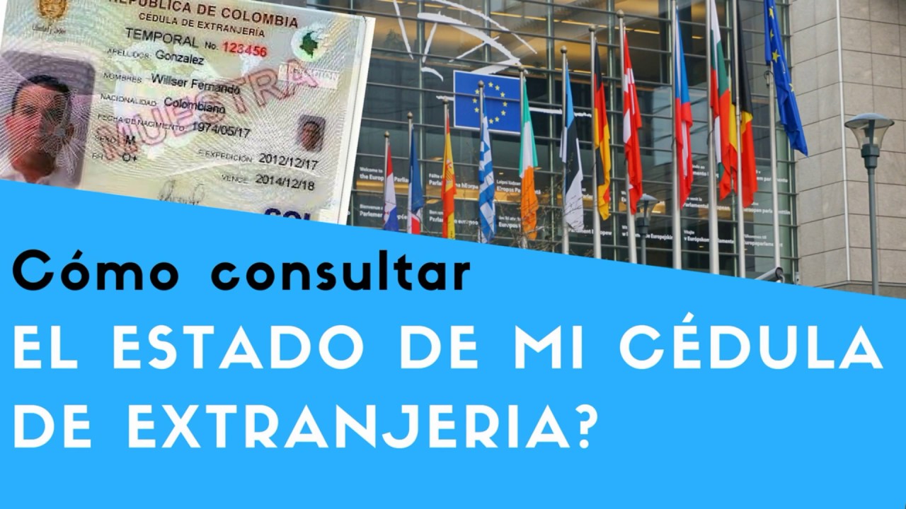 Cómo saber si una cédula de Extranjería está activa o vigente? 😊🆔 - YouTube