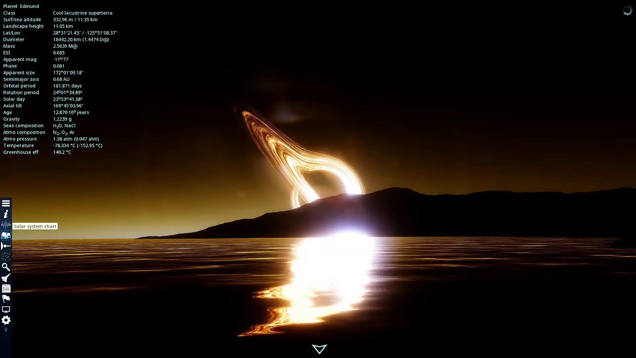 Space Engine - Flying on alien planets - YouTube