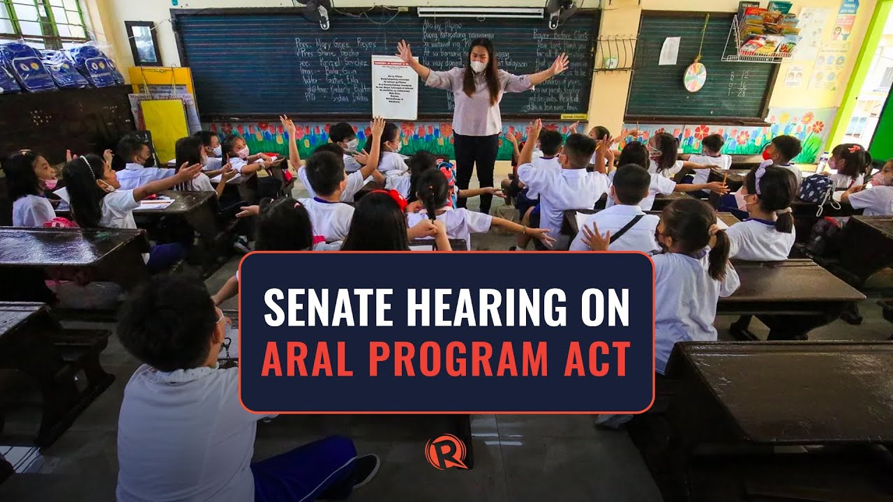 Senate hearing on ARAL program - YouTube