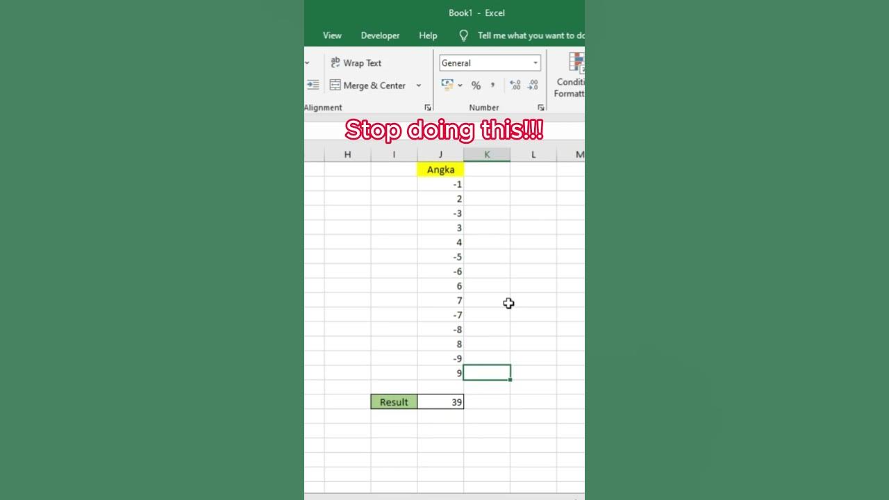 How to sum positive numbers in excel ️ ️#tutorkita #shorts #tutorial #youtubeshorts #youtube # ...