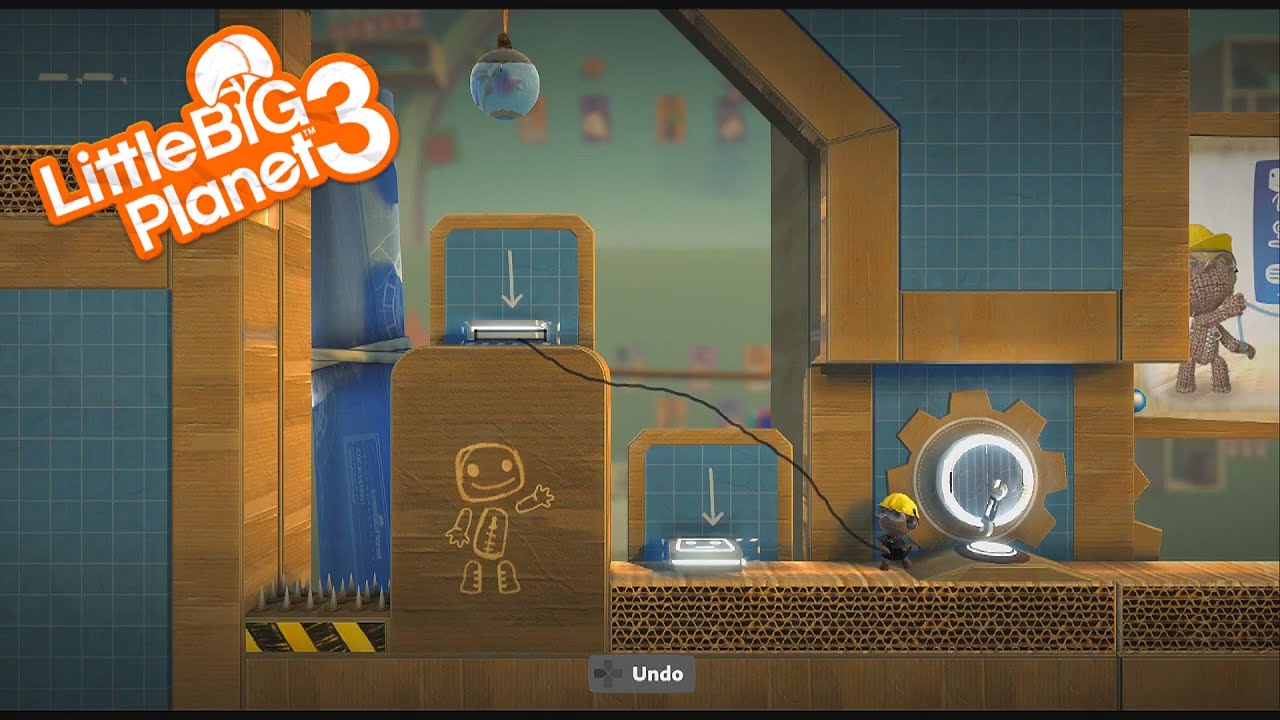 LittleBigPlanet 3 Popit Puzzles - Bounce Pads - YouTube