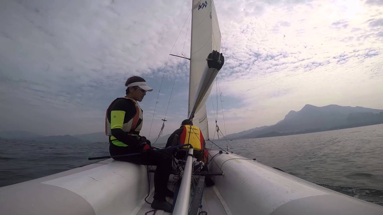 TMT 420 Roll Tacking Practice - YouTube