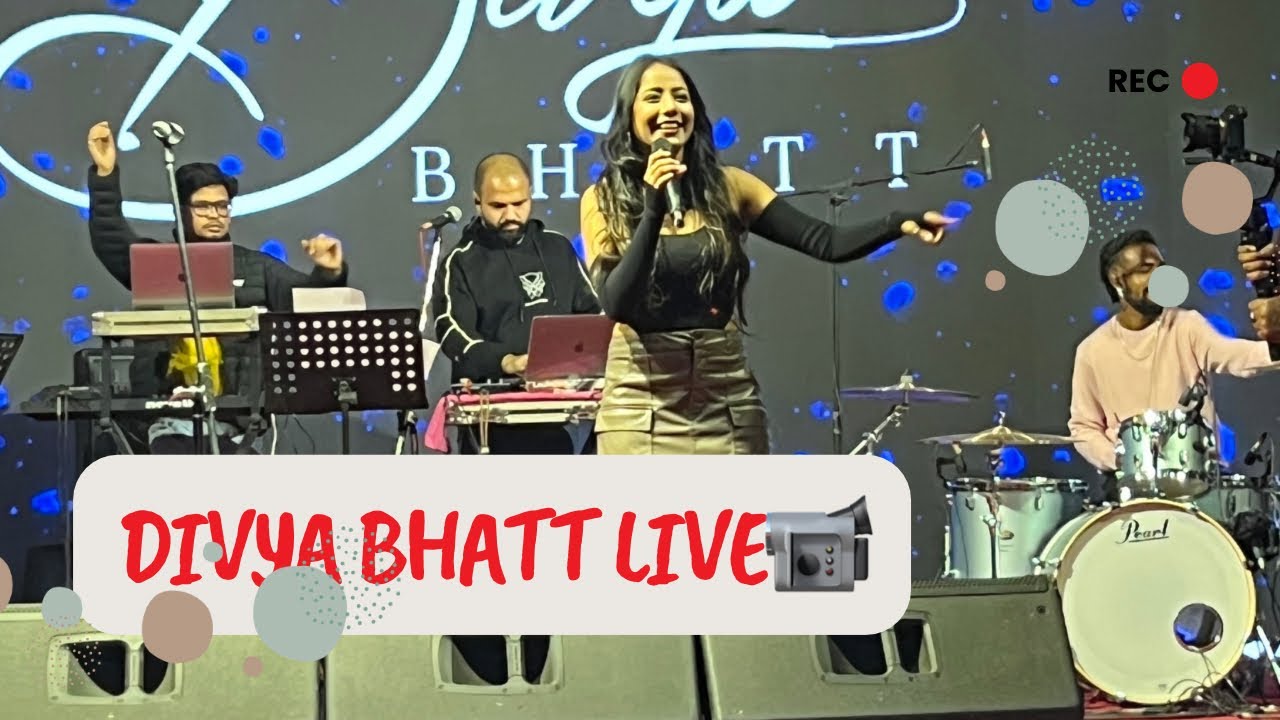 Divya Bhatt LIVE Performance at PGIMER Chandigarh ⁠@divyabhatt99 - YouTube