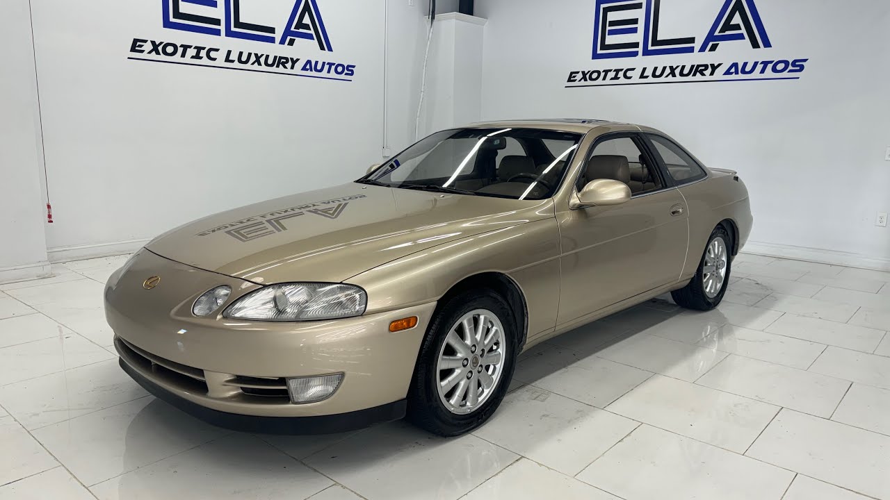1994 Lexus SC400 V8 Walk Around @ExoticLuxuryAutos - YouTube