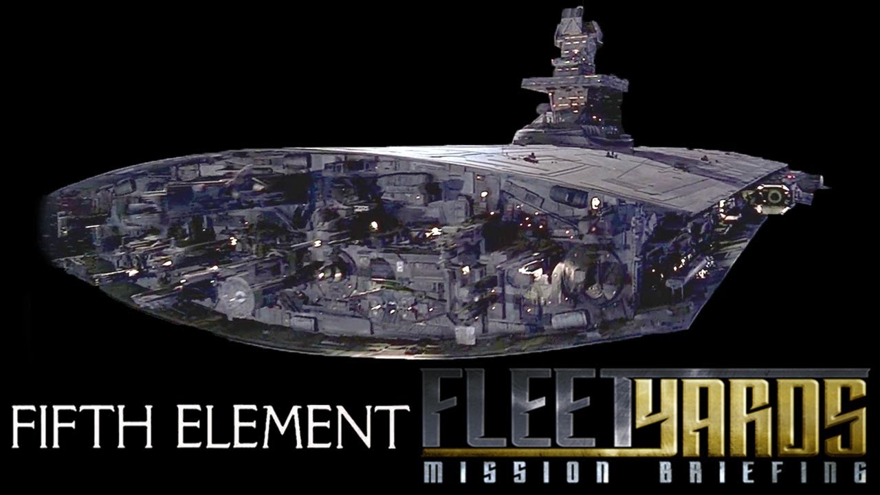 Earth Warship (Fifth Element) - Fleetyards - YouTube