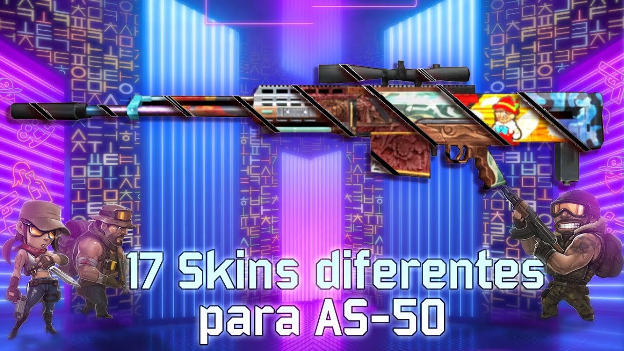 Point Blank PACK 17 skins diferentes para AS 50 - YouTube