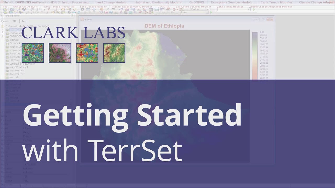 Terrset Isodata Unsupervised Classification Clark Labs