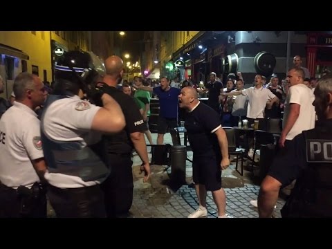 EURO2016: Russian vs England fans | ЕВРО2016: Русские фанаты против английских фанатов