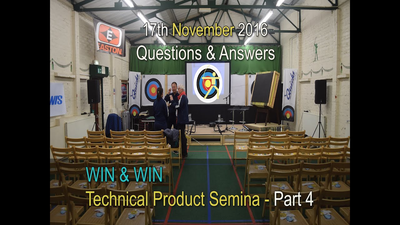 WIN & WIN Demonstration & Product Seminar Part 4 - INCLUDES Questions ...