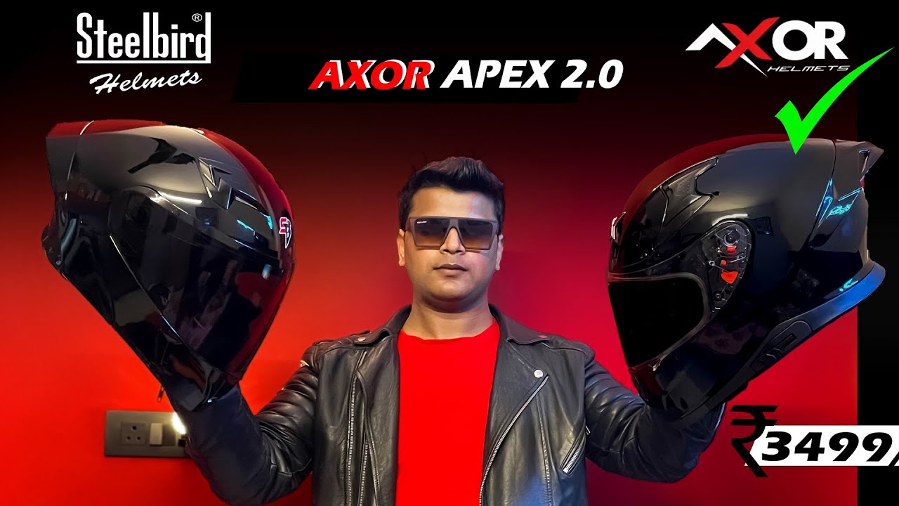 Axor Apex 2.0 Gloss Black with Big Spoiler in Just 3500😍 Better than ...