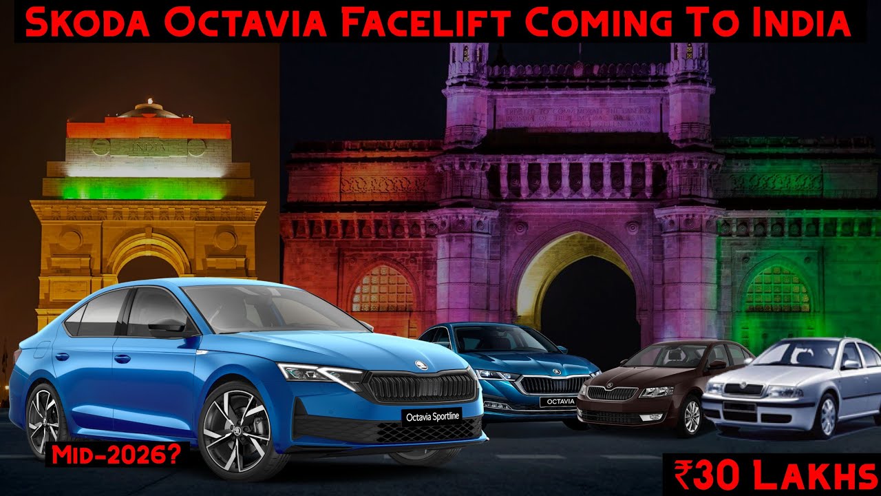 Skoda Octavia (Facelift) To Borrow Engine From Slavia - Price? - Launch ...