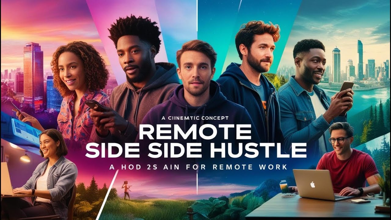 5 Best Remote Side Hustles to Make Money from Home in 2025 - YouTube