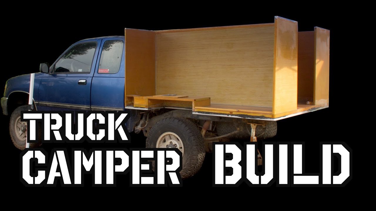 Building A 4x4 Truck Camper | DIY Foam Composite Panel Walls - YouTube