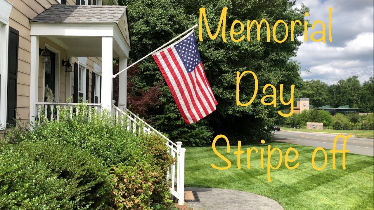 Memorial Day In The Lawn | Stripe Contest with The Greener Lawn - YouTube