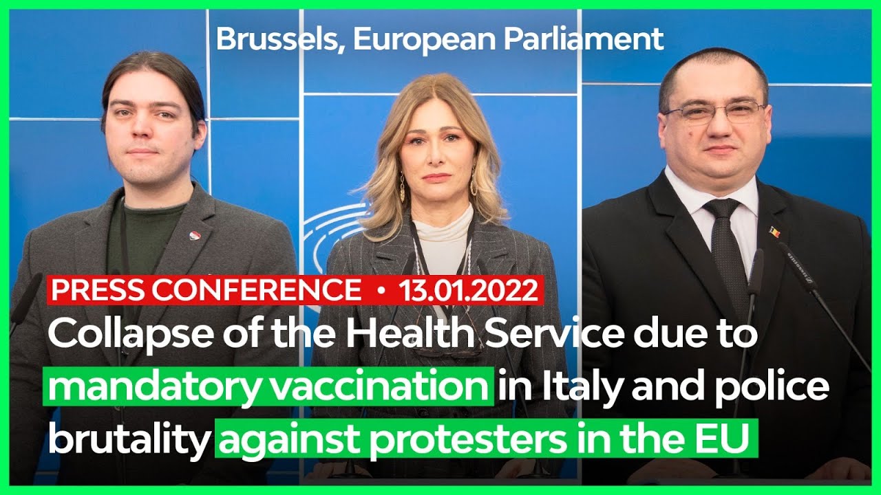 Press Conference MEPs - Health Service collapse in Italy; police ...