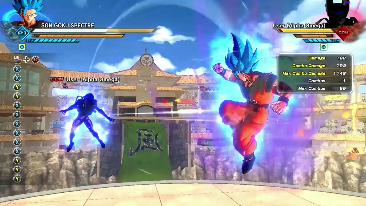 The Beyonders Dragon Ball Xenoverse 2 Mods Spectre Moveset For Sym
