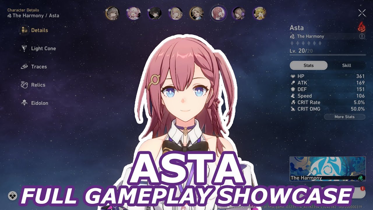 Asta Gameplay Showcase: Character Skill, Ultimate and All Animations ...