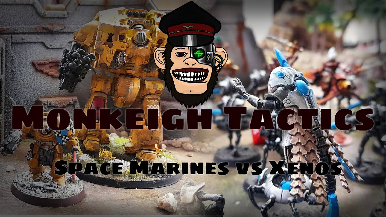 Space Marines vs Xenos - Warhammer 40k Battle Report - YouTube