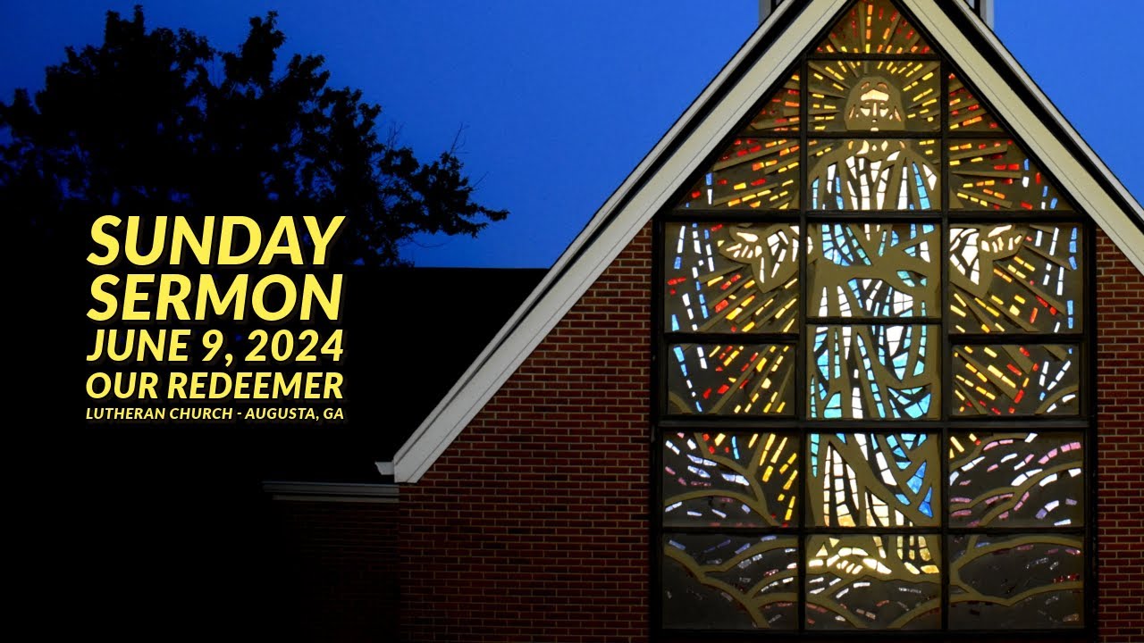 Sunday Sermon - June 9, 2024 - YouTube