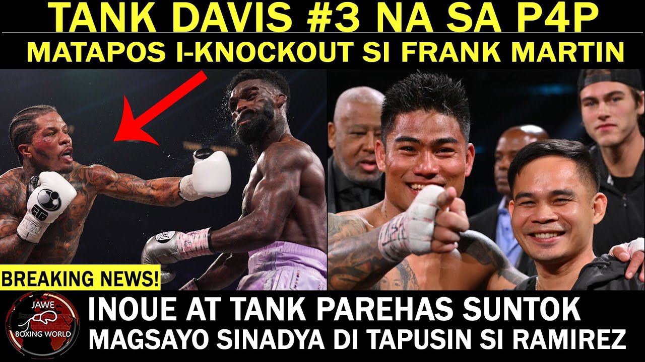 BREAKING: Tank Davis #3 Na Sa Pound For Pound Ng Boxrec,Magsayo Sinadya Di Tapusin Si Ramirez ...