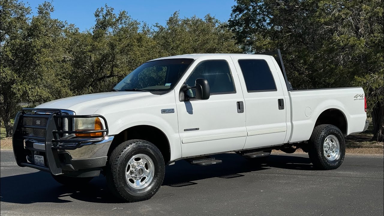 2001 Ford F-350 - 4x4 - SRW - CCSB - Low Miles - 7.3L Powerstroke - YouTube