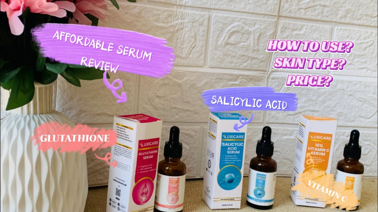 Best affordable serums in Pakistan|Luxicare serum review - YouTube