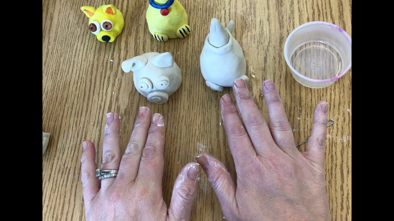 Air Dry Clay Bobblehead Pet - YouTube