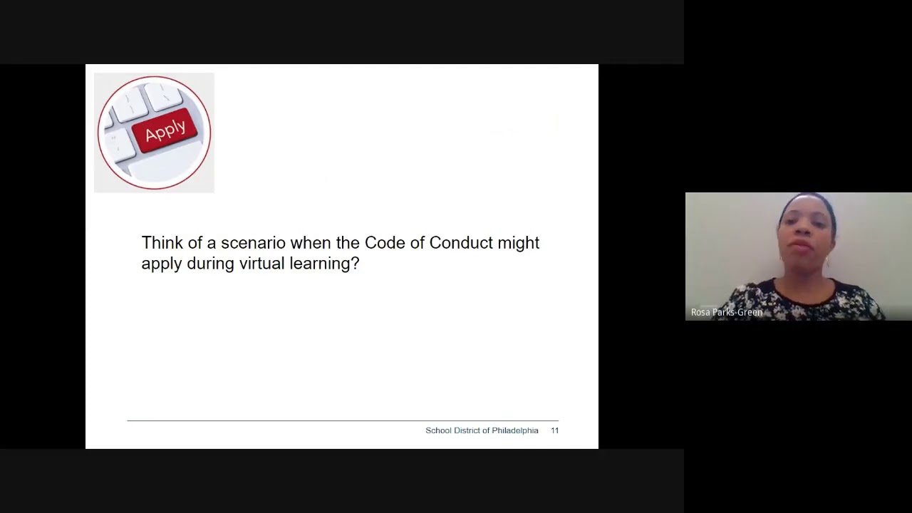 Student Code of Conduct in a Digital Setting - YouTube
