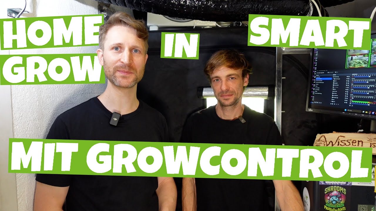Homegrow Smart mit GrowControl im GROWZELT | Klimasteuerung, Co2 Licht und mehr ...