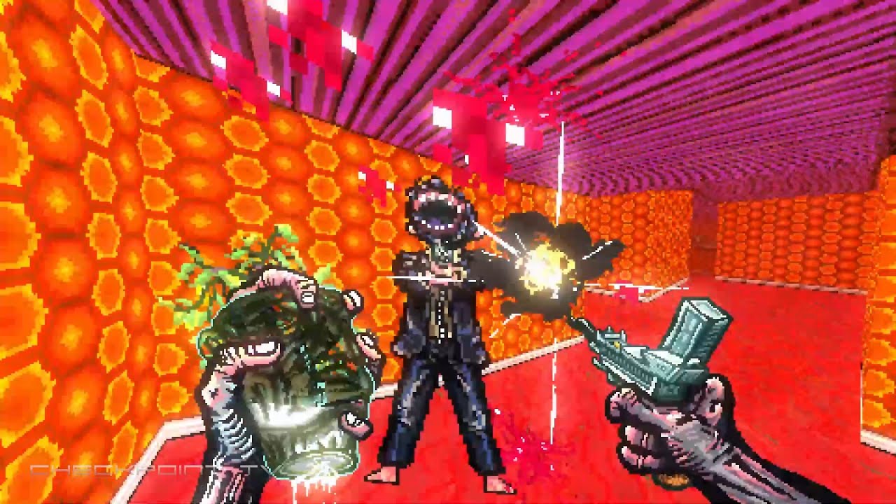 Post Void - Surreal Hypnotic 3D FPS Shooter Gameplay - YouTube