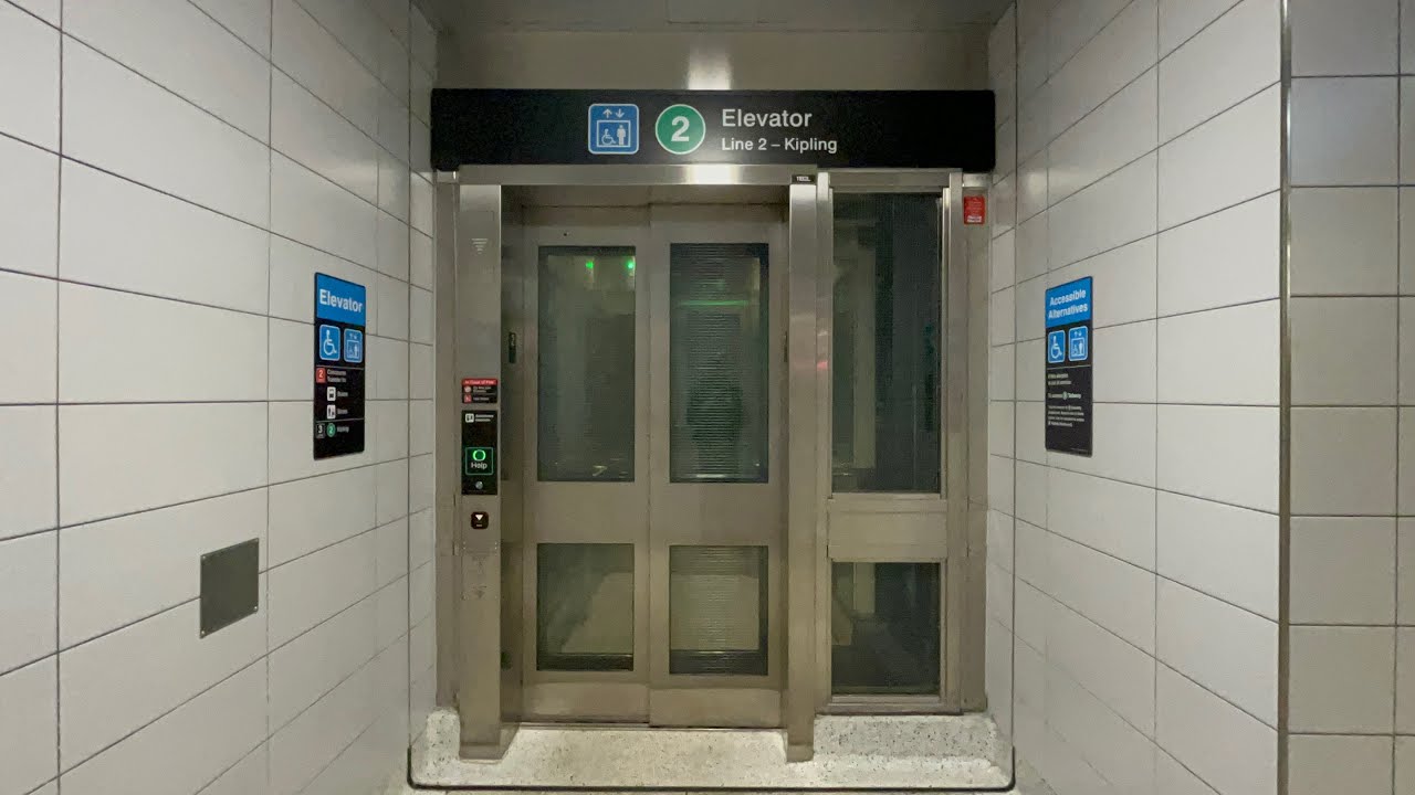 Elevators at Toronto TTC Runnymede Subway Station 4/25/2023 - YouTube