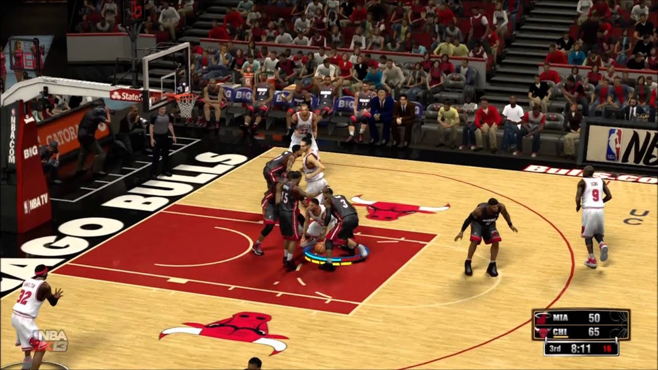 NBA 2K13: Miami Heat vs. Chicago Bulls - Association Mode - YouTube