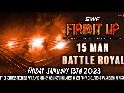 SWF "Fire It Up" Pre-show Battle Royal 1/13/23 - YouTube