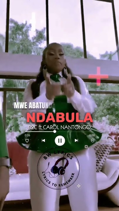 #Ndabula #tiktok #viral #foryou #lyrics #bwlyrics - YouTube