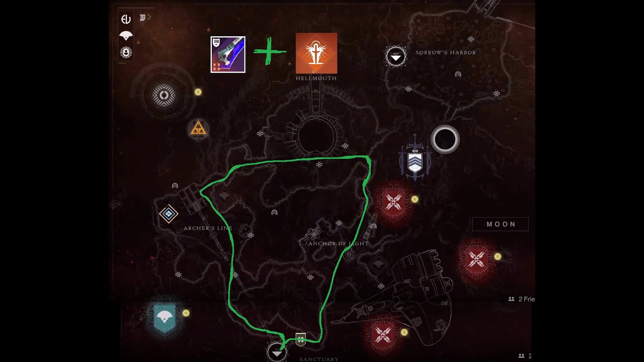 Destiny 2: Moon Map Speedrun in 1:15 (without loadzones) PB / WR maybe ...