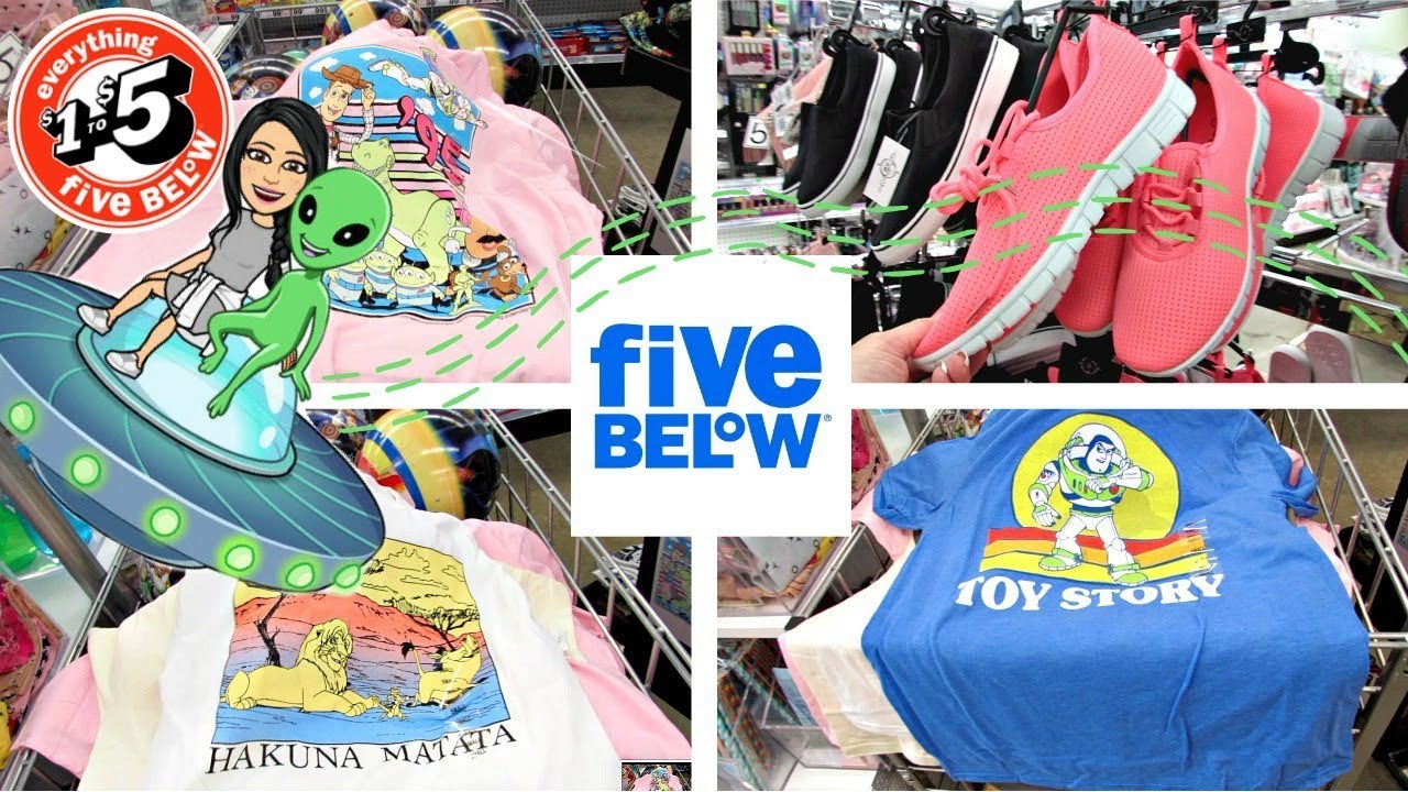 5 BELOW SHOPPING!!! *NEW* $5 BACK TO SCHOOL CLOTHES, BRAS + SHOES ...