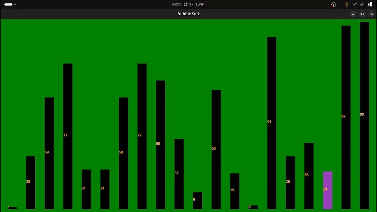 Bubble Sort Animation - YouTube