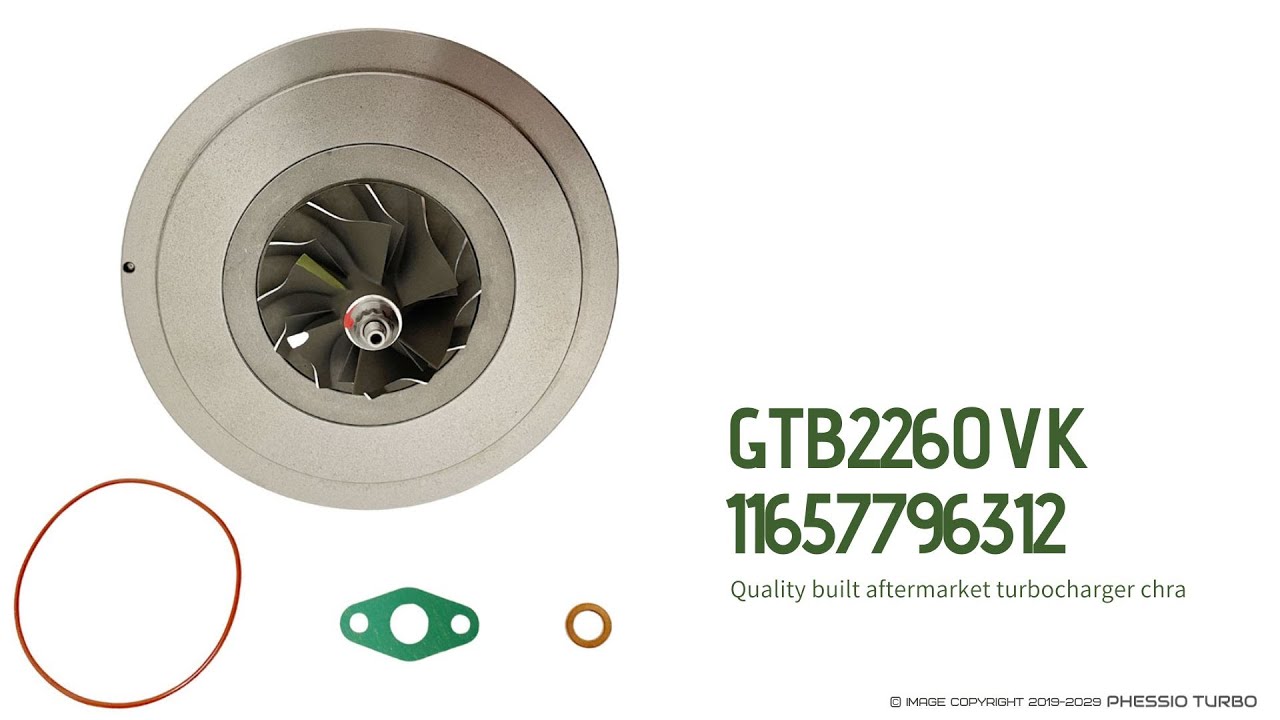 11657796312 Turbo Cartridge GTB2260VK 758352-5026S For 2004-2012 BMW 3 ...